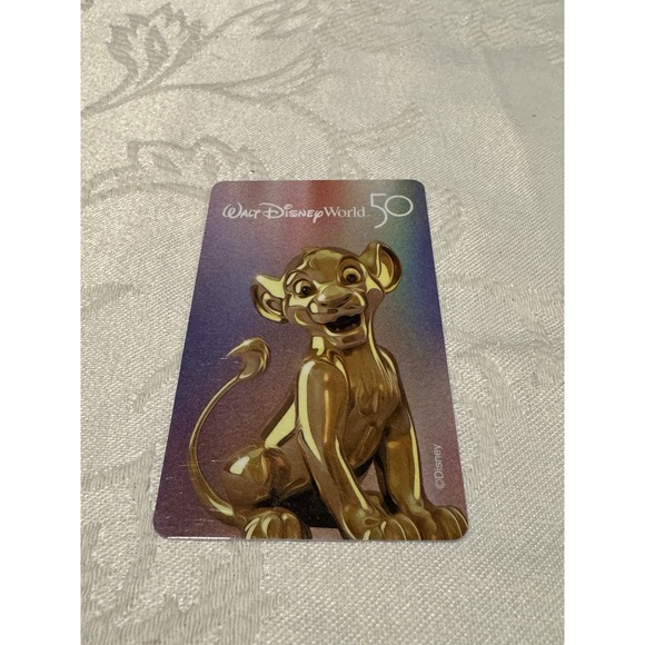 Disney | Toys | Walt Disney World 5th Anniversary Simba Lion King Rfid ...